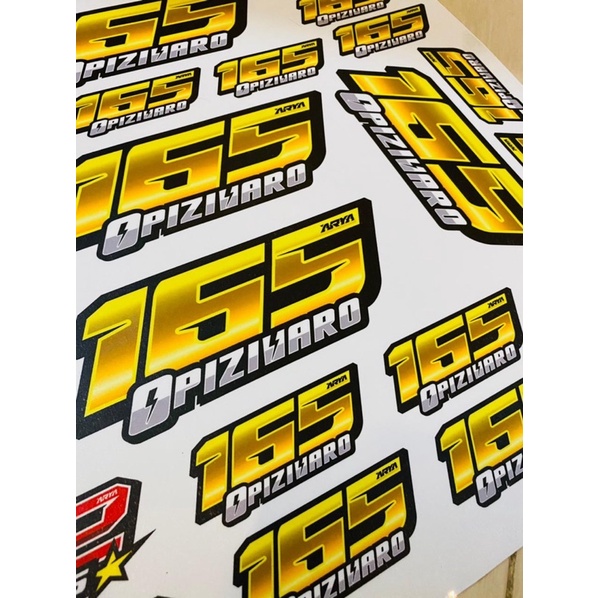 Jual CUSTOM STICKER SUKA SUKA NOMOR START BISA REQUEST NOMOR DAN NAMA ...