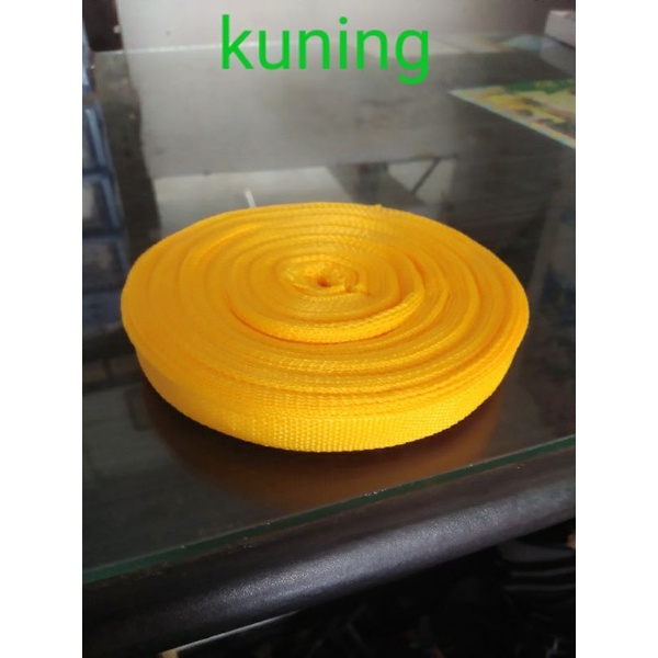 Jual bisban warna webbing tali plipit bisban ukuran 1, 5 cm 1 roll ...