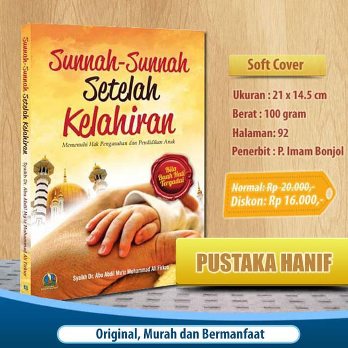 Jual Buku Sunnah-Sunnah Setelah Kelahiran Anak | Shopee Indonesia