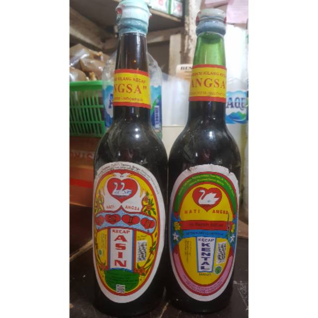 Jual Kecap Asin Cap Hati Angsa botol besar 600ml | Shopee Indonesia