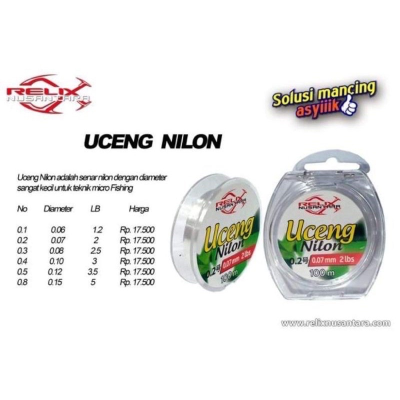 Jual Relix Nusantara Uceng 100m | Shopee Indonesia