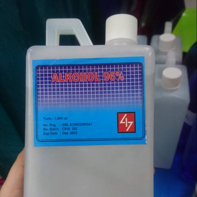 Jual Alkohol Teknis 96% 1 liter, Alcohol Teknis | Shopee Indonesia