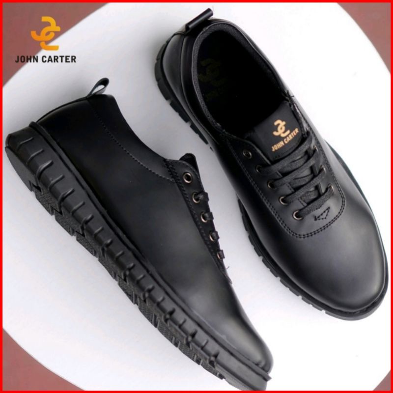 Jual PABLO FULLBLACK 0.2 - Sepatu Formal Kerja Chunky Modern Pria ...