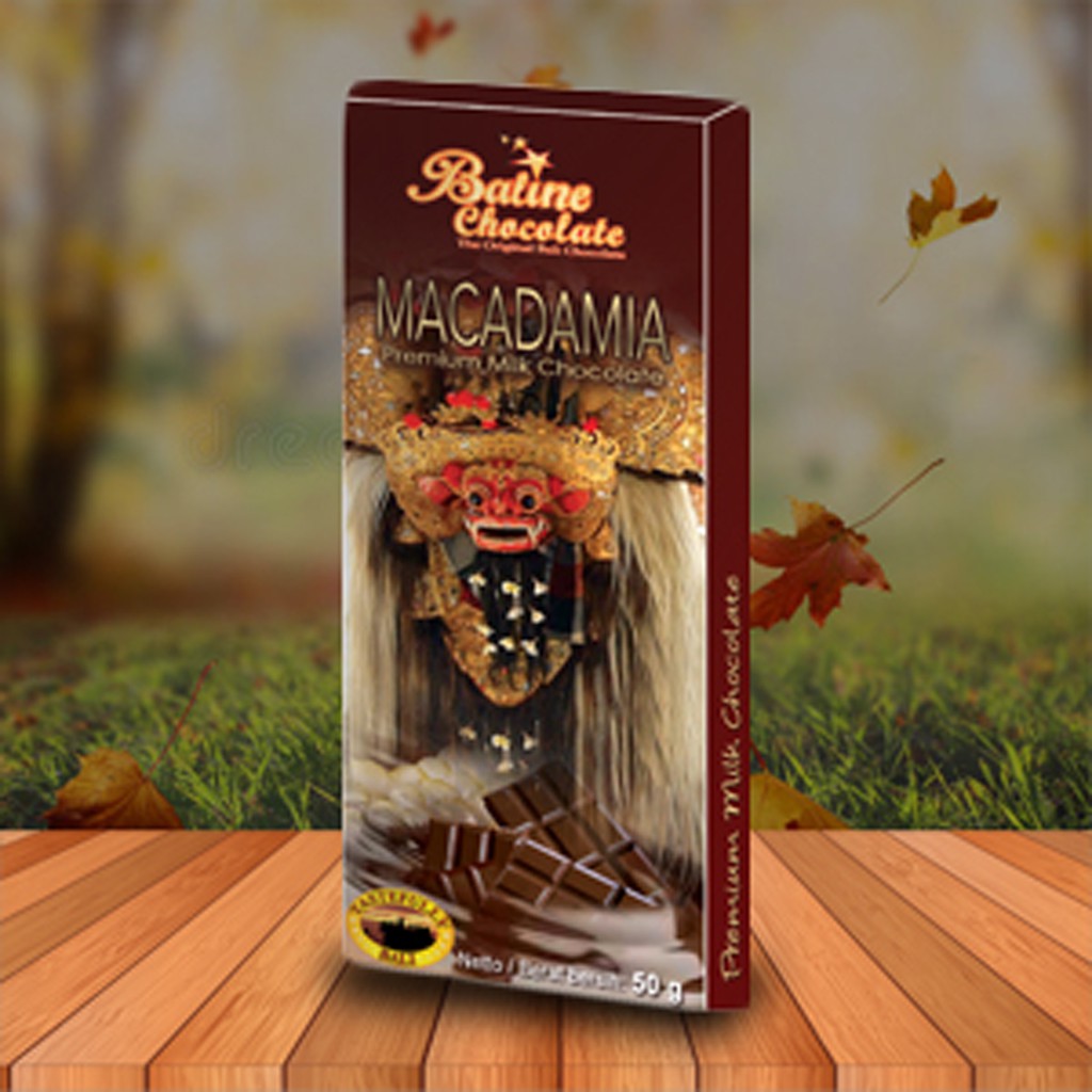Jual Baline Chocolate, Baline Cokelat (BAR MACADAMIA) | Shopee Indonesia