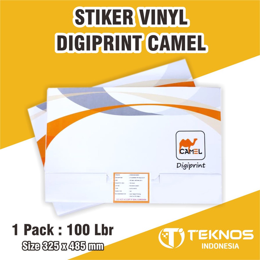 Jual [100 LBR] STIKER VINYL CAMEL DIGIPRINT A3+ | Shopee Indonesia