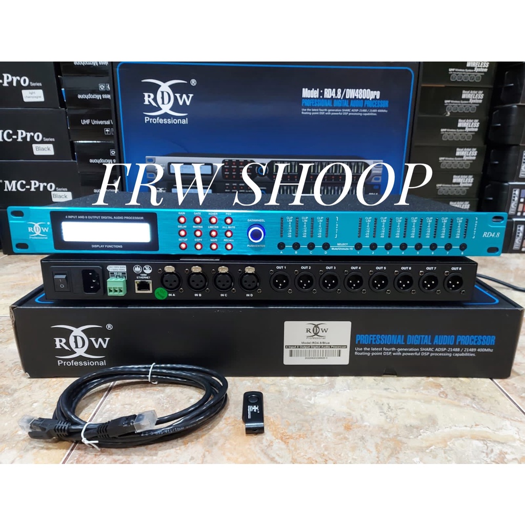 Jual DIGITAL AUDIO PROCESSOR RDW 4.8 / RDW48 / RDW-48 (ORIGINAL ...