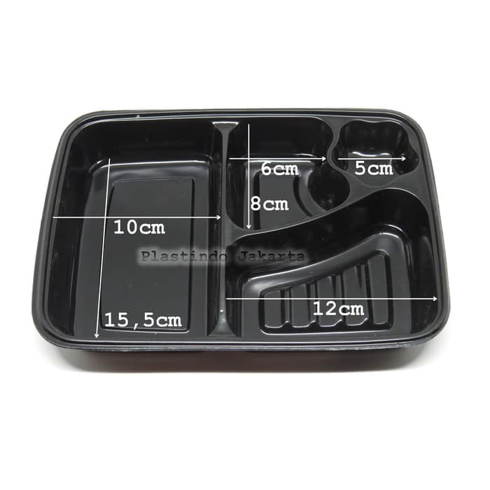 Jual MIKA BENTO LUNCH BOX TEMPAT MAKAN BENTO - SKAT 4 - ISI 50 PCS ...