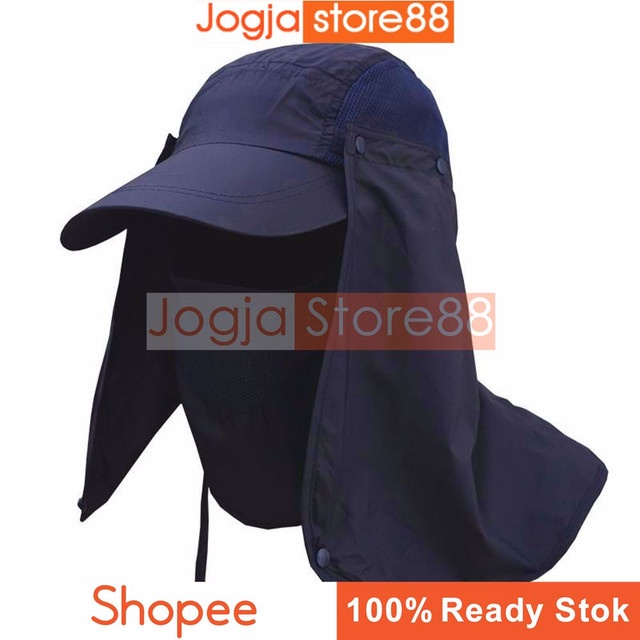 Jual Topi Mancing | Model Tentara Jepang Anti UV Matahari Fishing Hat ...