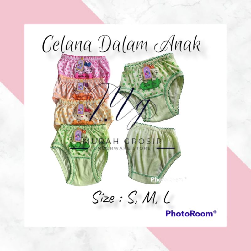 Jual Murah GrosirCd Celana Dalam Anak Perempuan Cewek Katun Murah ...