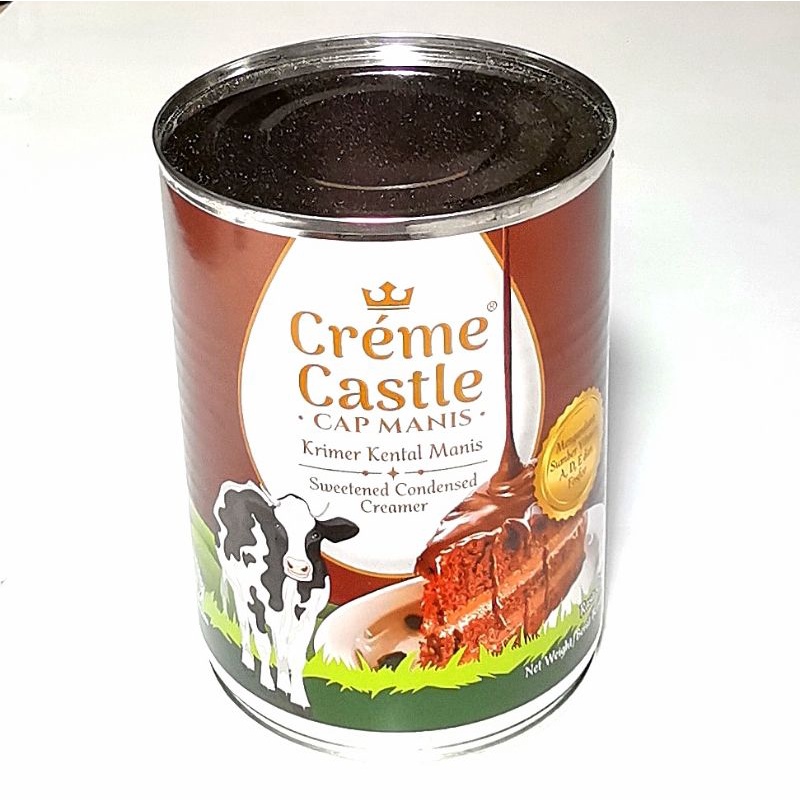 Jual Creme Castle Krimer Kental Manis Rasa Cokelat 500 gr | Shopee ...