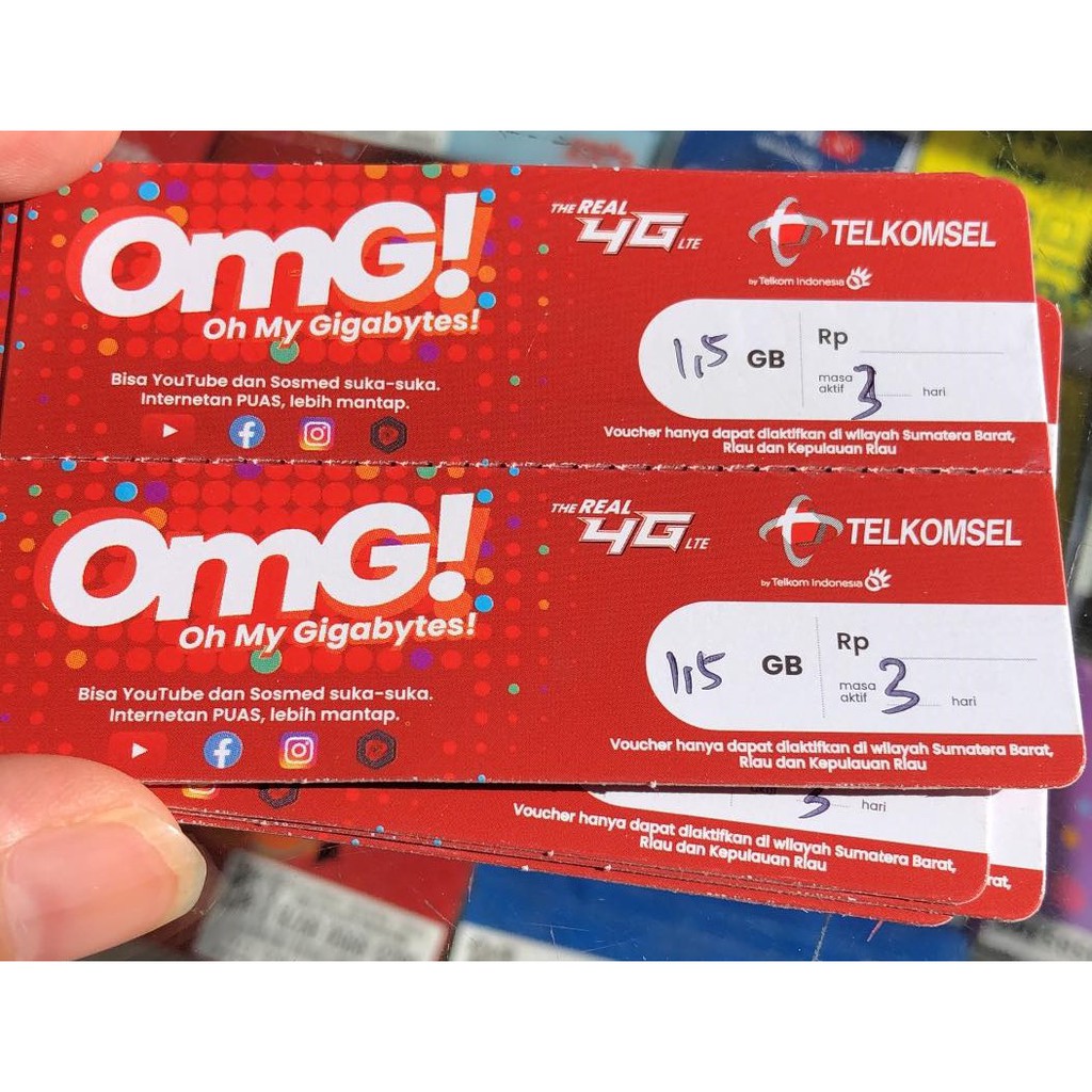 Jual Voucher Data Telkomsel 1.5GB (BINTAN) | Shopee Indonesia