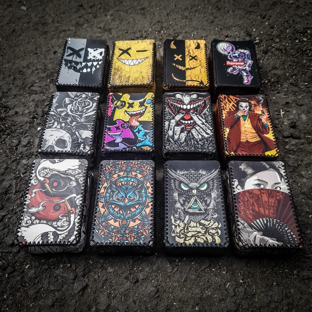 Jual PO Leather Case Sleeve Mod Hotcig R233, R234 & R150S Motif Custom ...