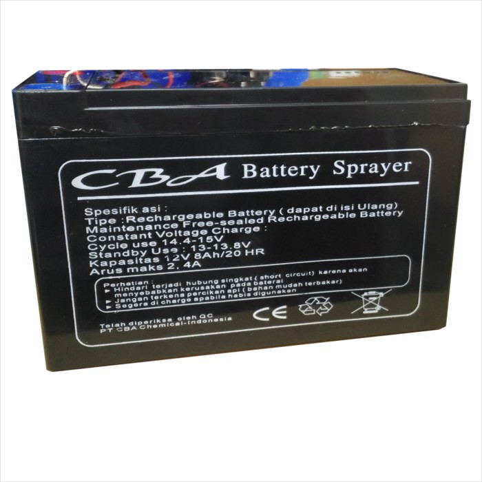 Jual Aki Baterai CBA Electric Sprayer (dapat diisi kembali) | Shopee ...