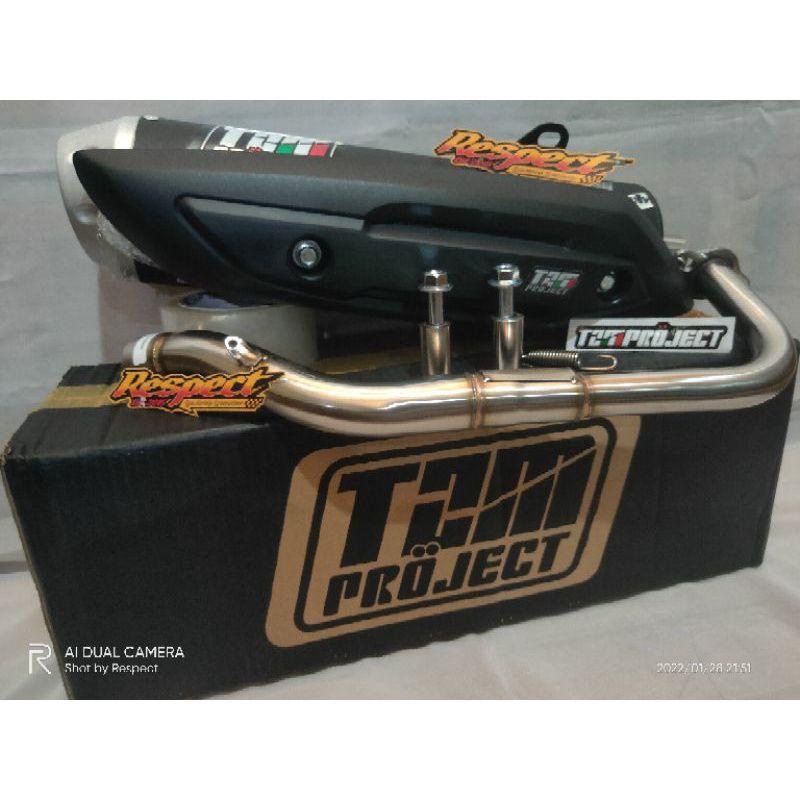 Jual Knalpot tzm project Honda adv 150 Non Ss Pro Full pack | Shopee ...