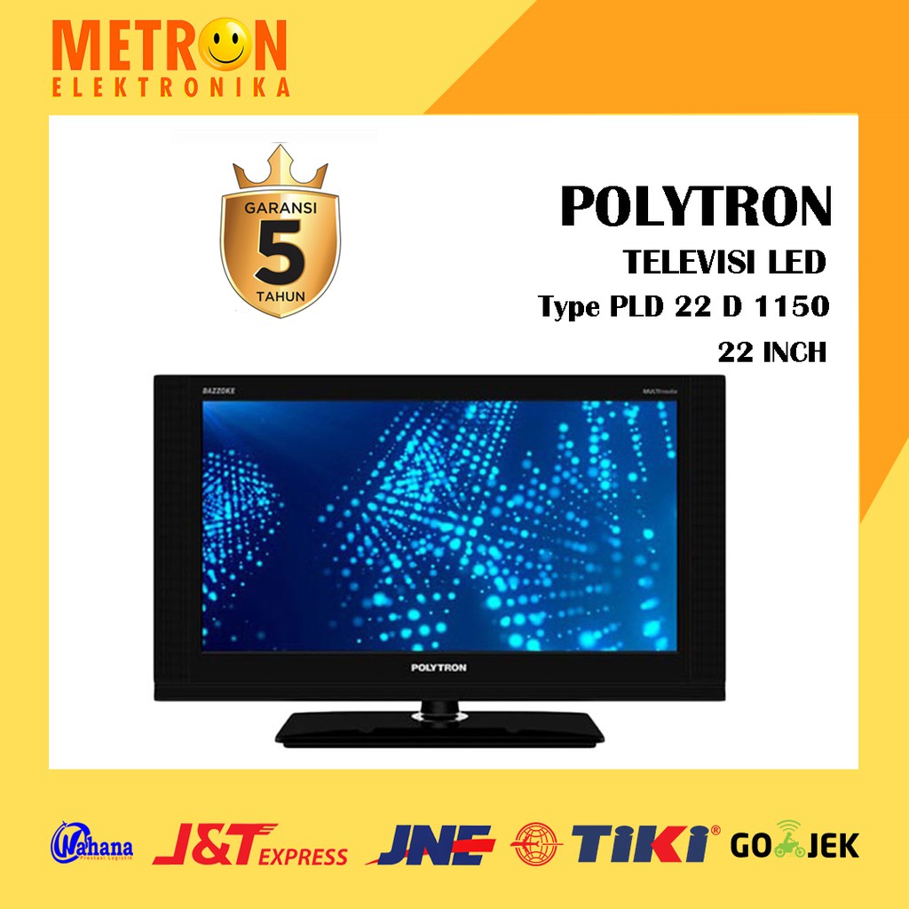 Jual POLYTRON PLD 22 D 1150 - LED 22 + USB MOVIE / PLD22D1150 | Shopee ...