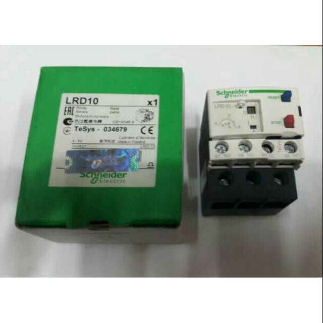 Jual Thermal Overload Relay LRD08 Schneider | Shopee Indonesia