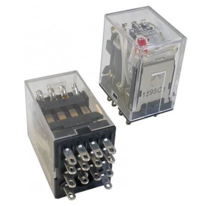 Jual Relay MY4N MY-4N MY4-N 12V 110V 220V AC Omron | Shopee Indonesia