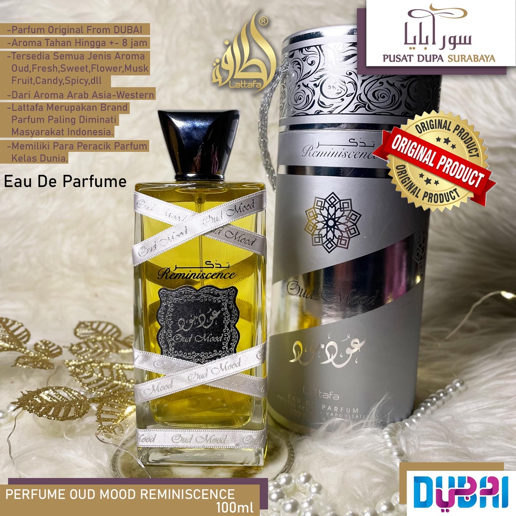 Jual Parfum Asli Arab Original Premium Lattafa/Dubai/ Oud Mood Reminiscence/Pria/Wanita/Unisex ...