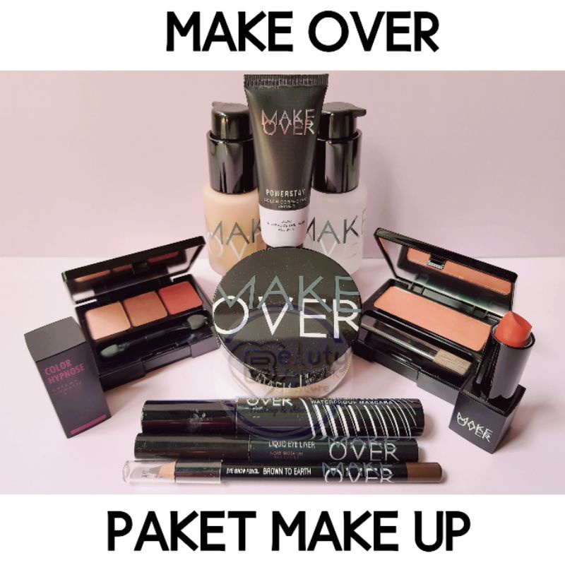 Jual [10 Item] PAKET MAKEUP MAKE OVER LENGKAP 10 ITEM UNTUK SESERAHAN ...