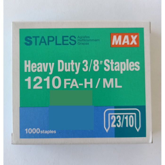Jual Staples / Isi Stapler Max 1210 | Shopee Indonesia