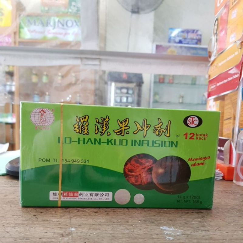 Jual Lohankuo Infusion LO HAN KUO INFUSION Peredah Panas Dalam Batuk ...
