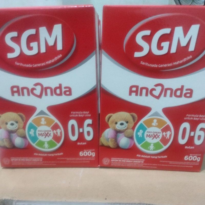 Jual Sgm Ananda 0-6 bulan & 6-12 bulan PRO-GRESS MAXX 600gr | Shopee Indonesia
