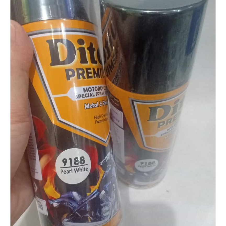 Jual Pilok Pilox DITON Premium H9188* Pearl White / Putih Mutiara / Putih Metalik (400cc / 400ml ...