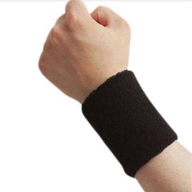 Jual Wristband Kain Handuk / Hand Band Wrist band Anduk isi 2pc ...