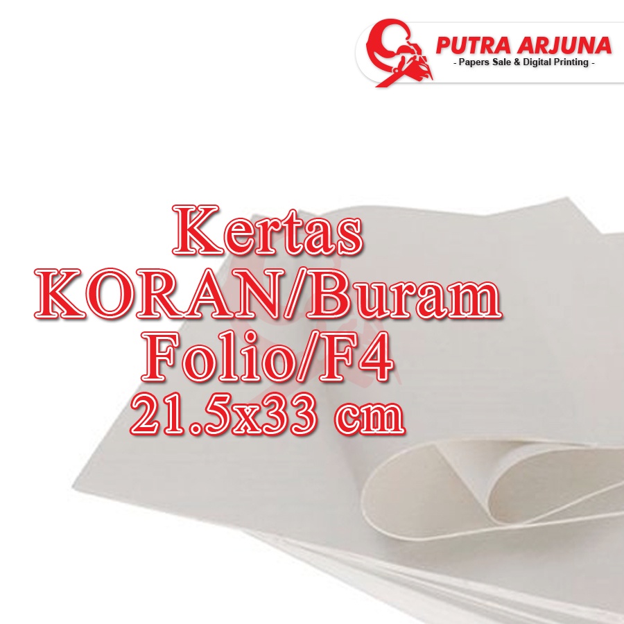 Jual KERTAS KORAN BURAM - F4 | Shopee Indonesia