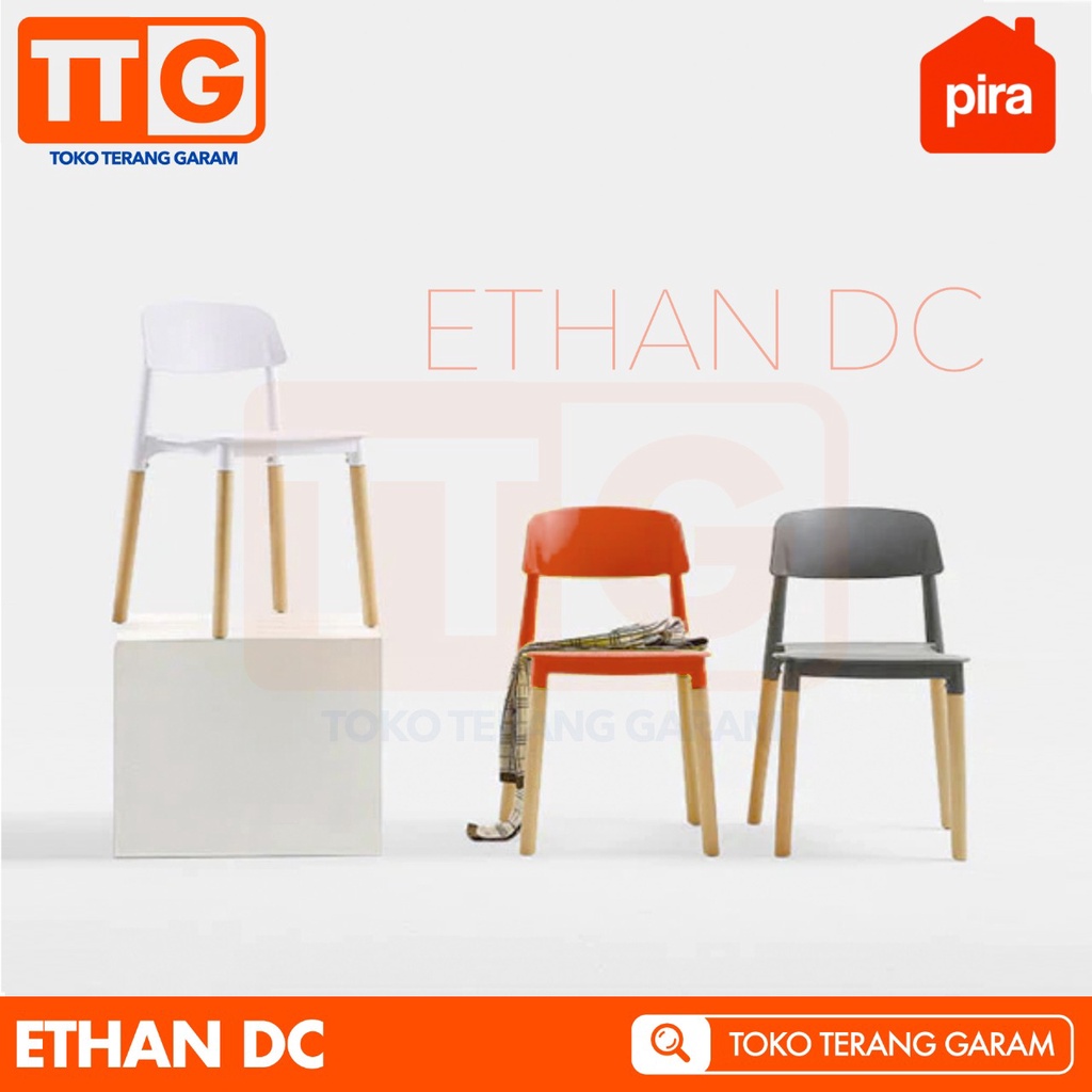 Jual PIRA KURSI CHAIR SANTAI / KAFE / MAKAN / TERAS MINIMALIS ETHAN DC ...