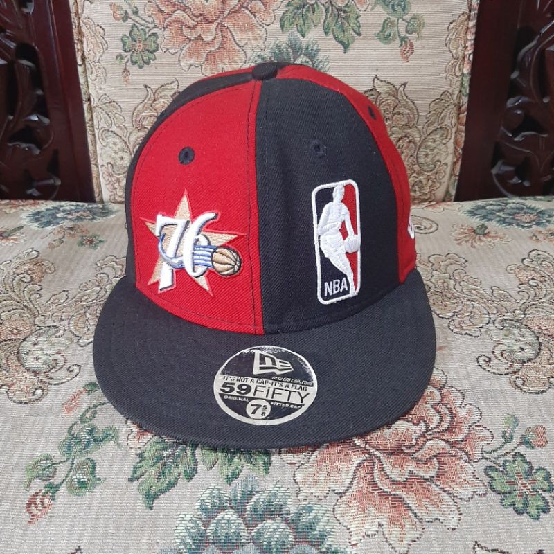 Jual Topi Snapback NBA Philadelphia Sixers Branded New Era | Shopee ...