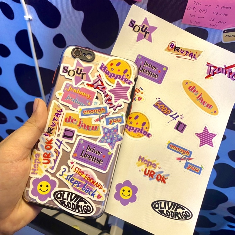 Jual OLIVIA RODRIGO STICKER PACK | Shopee Indonesia