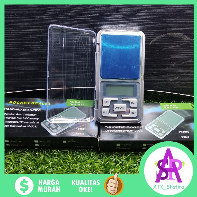 Jual TIMBANGAN DIGITAL 500 GRAM / TIMBANGAN MINI POCKET SCALE | Shopee ...