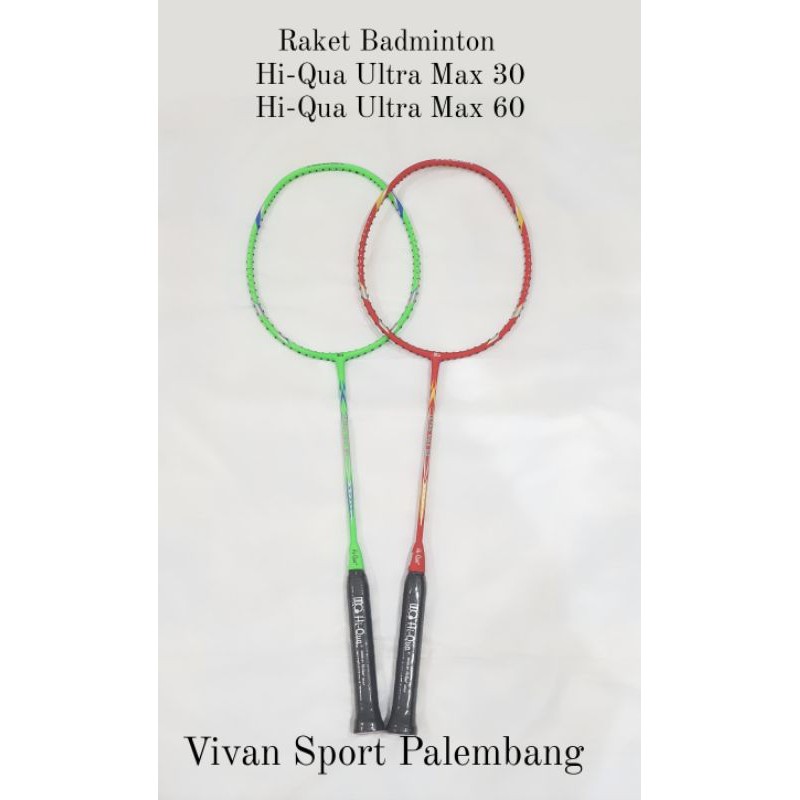 Jual Raket Badminton Hi-Qua Ultra Max 30 / Ultra Max 60 | Shopee Indonesia