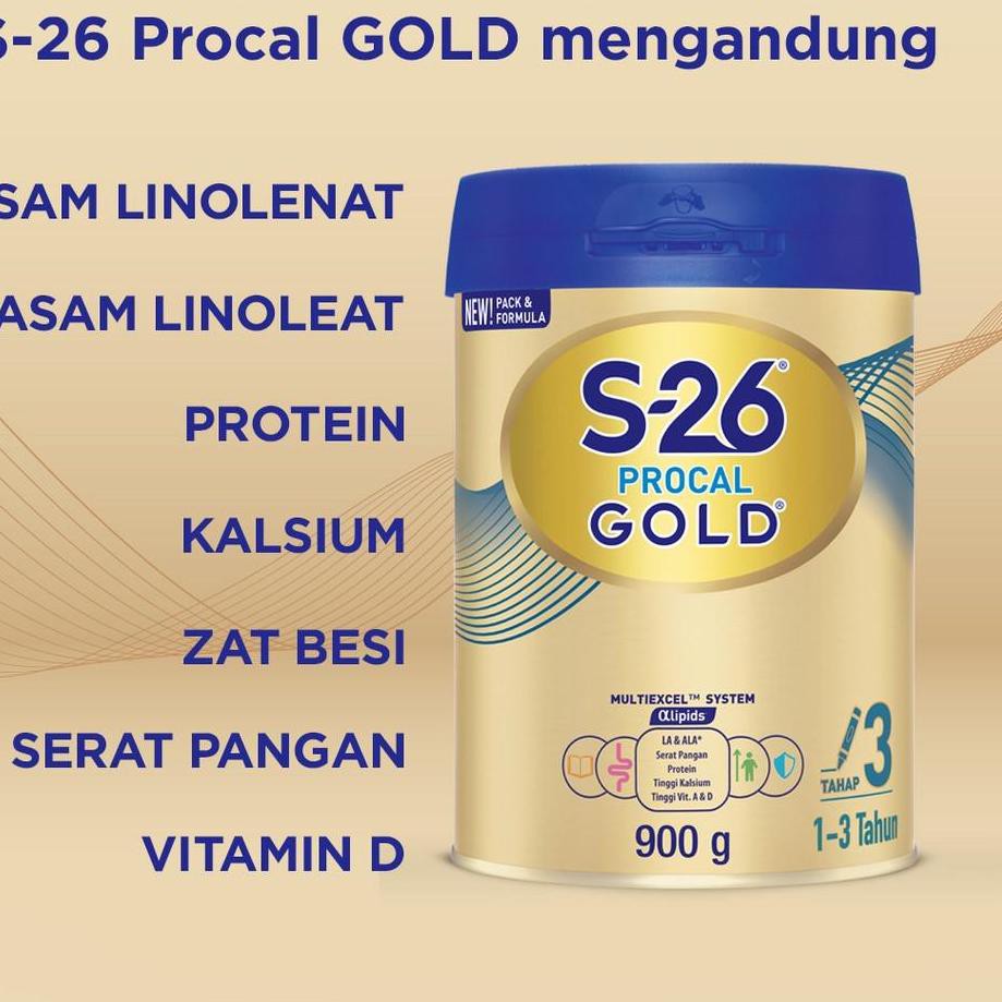Jual Harga Murah - S-26 Procal Gold Tahap 3 Vanila Susu Pertumbuhan ...