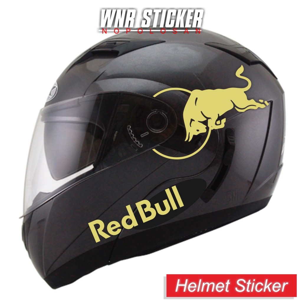 Jual Sticker helm redbull full set sticker cutting universal | Shopee ...