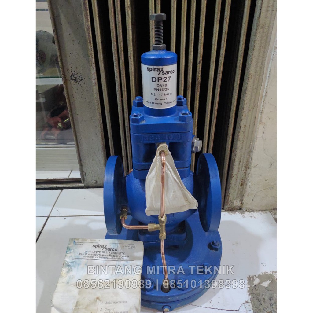 Jual PRESSURE REDUCING VALVE SPIRAX SARCO DP27 DN40 PN25 1 1/2" | Shopee Indonesia