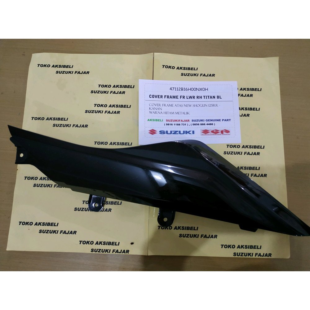 Jual FADA - Cover Frame Bawah sebelah Kanan New Shogun 125RR atau FL125 ...