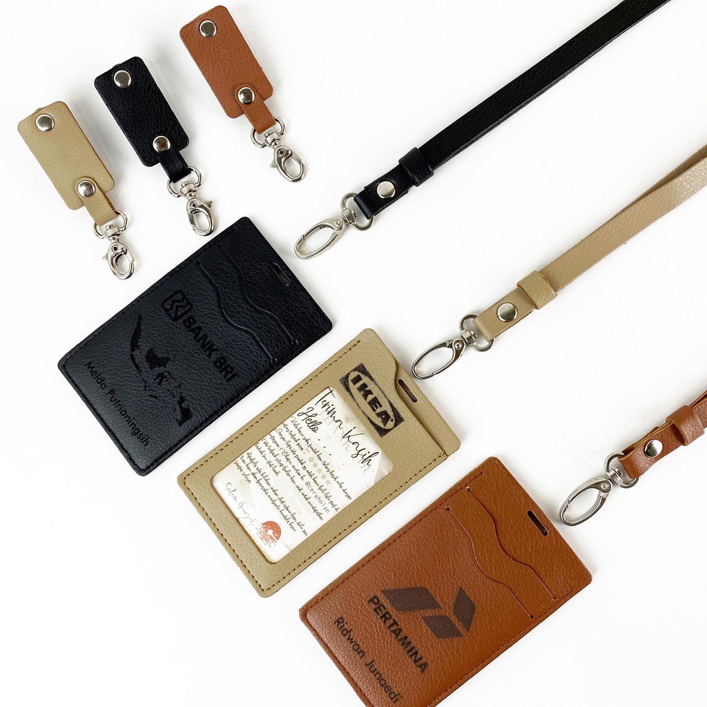 Jual ID Card Holder MEWAH | Name Tag | 4 Slot Kartu | New Arrival bisa ...