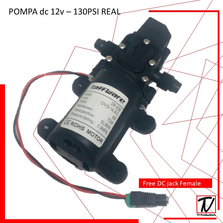 Jual POMPA DC 12V DP-538 (JOSSS )Good Pump Elektrik High Pressure ...