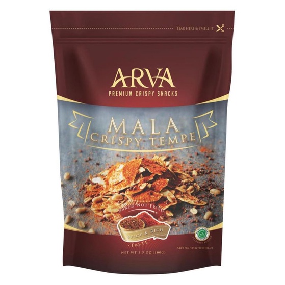 Jual Arva - Keripik Tempe - Crispy Tempe - Truffle - Mala - Honey ...