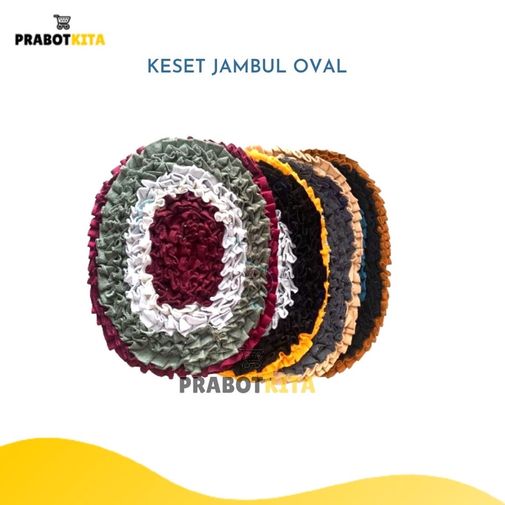 Jual KESET KAIN JAMBUL OVAL / KESET KAKI KESET LANTAI | Shopee Indonesia