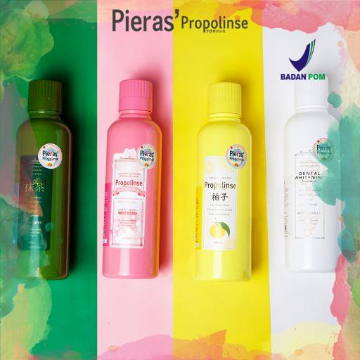 Jual Pieras Propolinse Bundling 4 Package Mouthwash 600mL Sakura ...