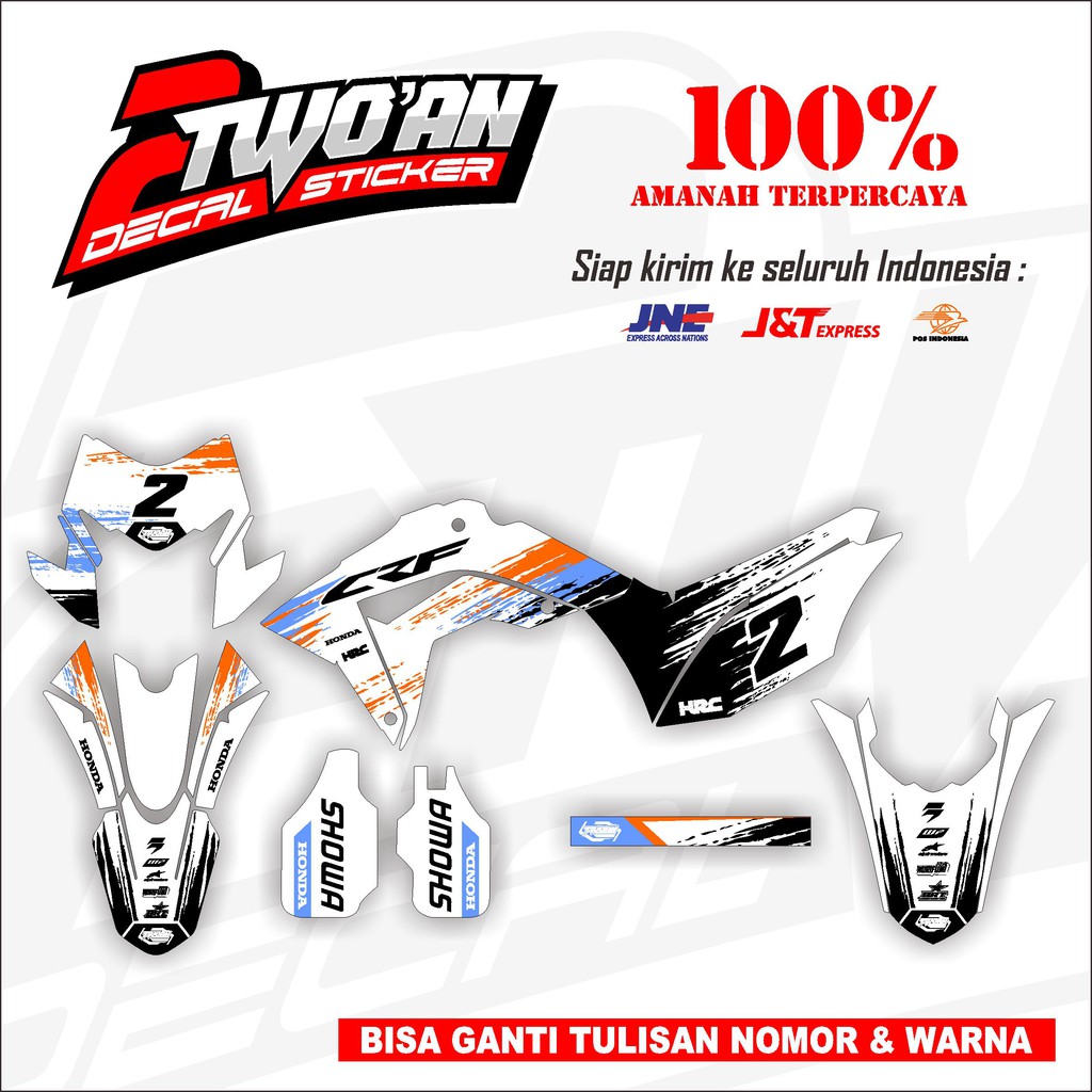 Jual Decal CRF 150l grafis 005 - STICKER DECAL - FULLBODY CUTTING RAPI ...