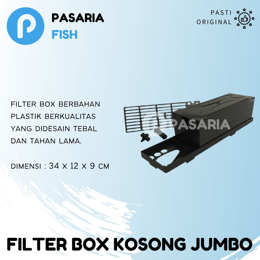 Jual BOX FILTER KOSONG Tempat Media Filter Aquarium/Kolam Ukuran Besar ...