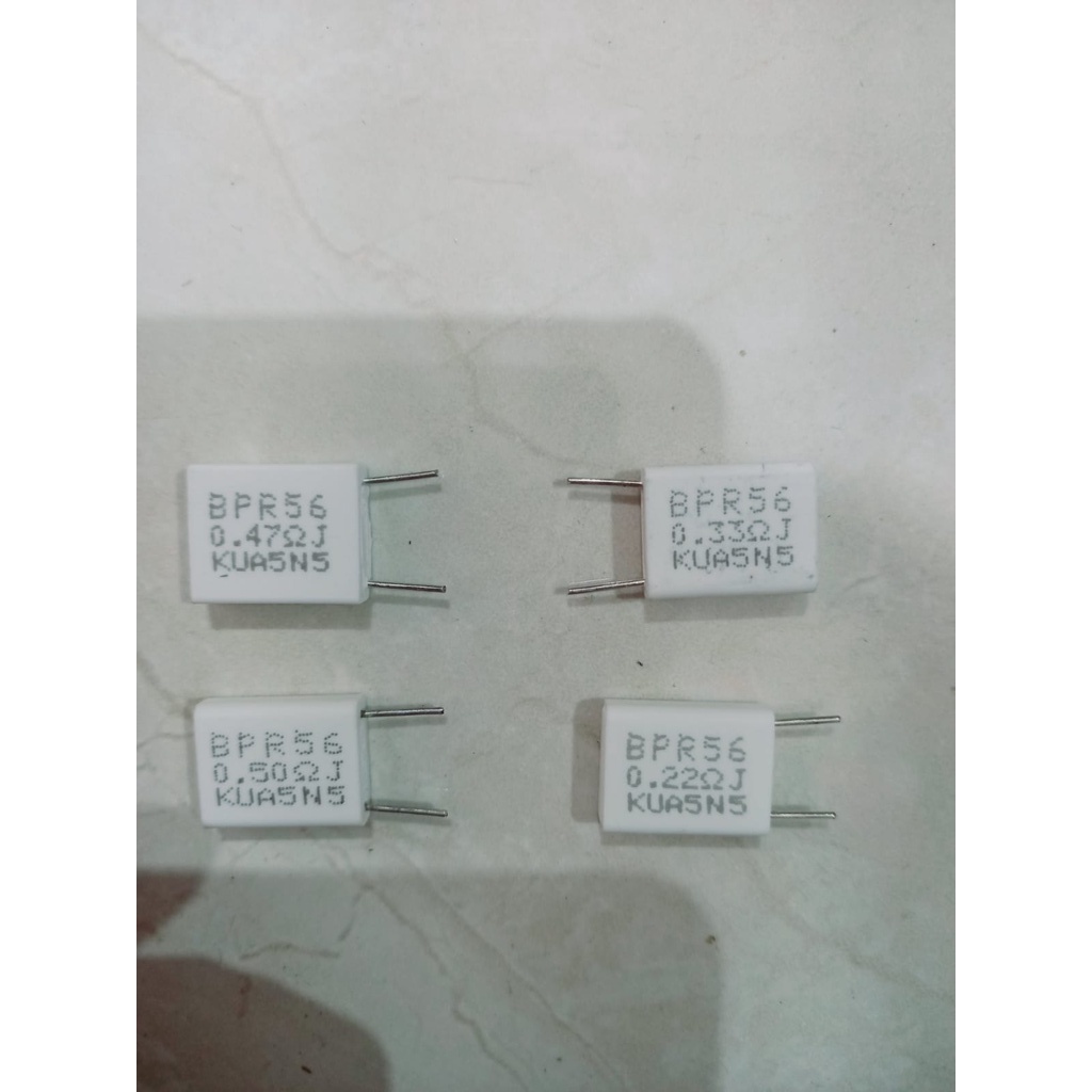 Jual PROMO!!! Resistor kapur Gepeng 5 watt R Kapur gepeng 5watt | Shopee Indonesia