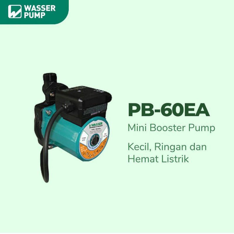 Jual POMPA PENDORONG / BOOSTER WASER WASSER PB-60EA PB60EA 60 EA ...