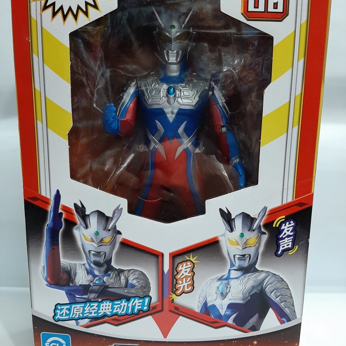 Jual Mainan action figure ultraman rosso dan ultraman zero transform ...