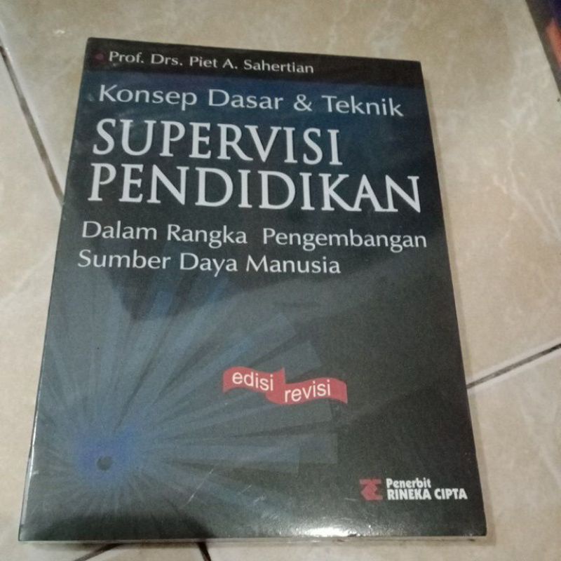 Jual KONSEP DASAR DAN TEKNIK SUPERVISI PENDIDIKAN(ORI baru) | Shopee ...