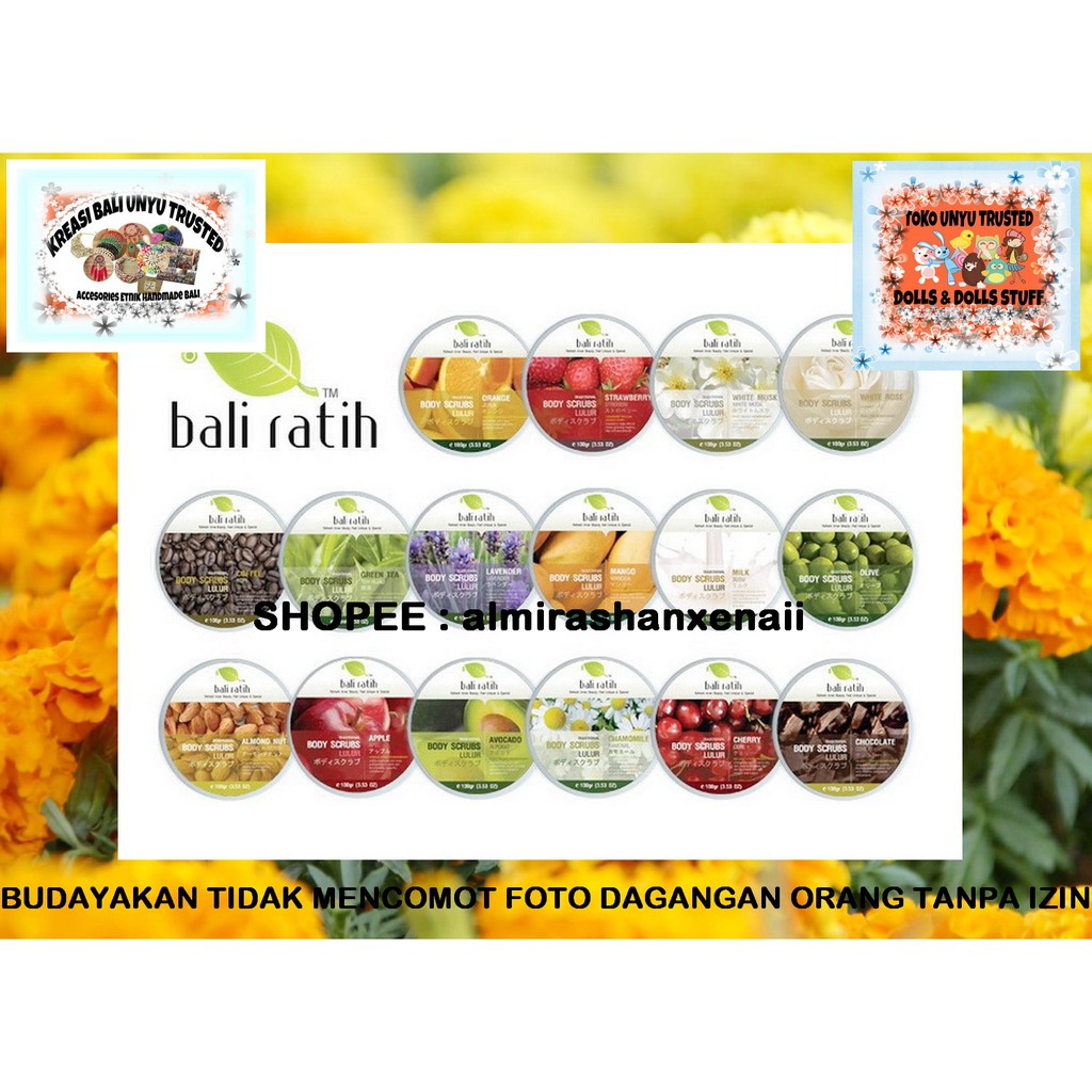 Jual Bali Ratih Body Butter ORIGINAL 100 Gr (PRE ORDER PRODUK SPA KHAS ...